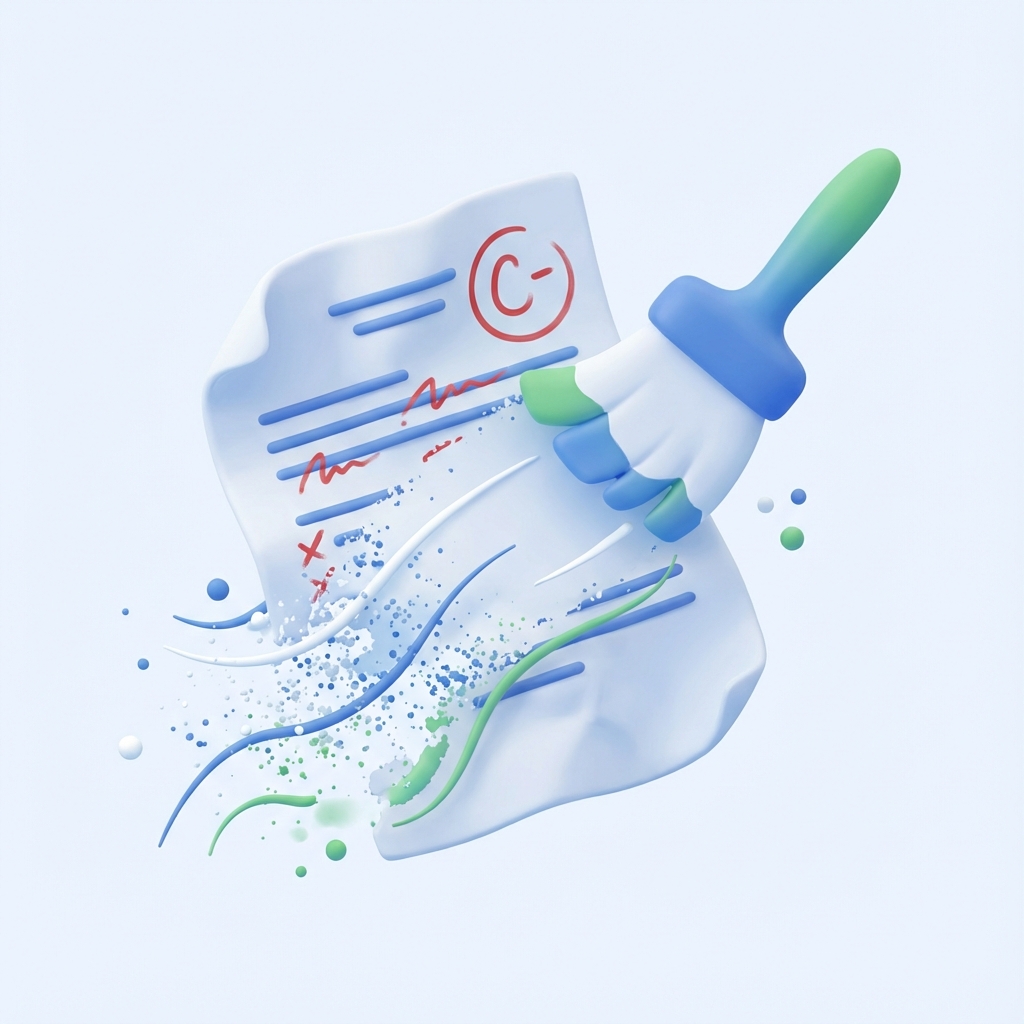 Effortless Test Paper Cleanup – Remove Handwriting with AI